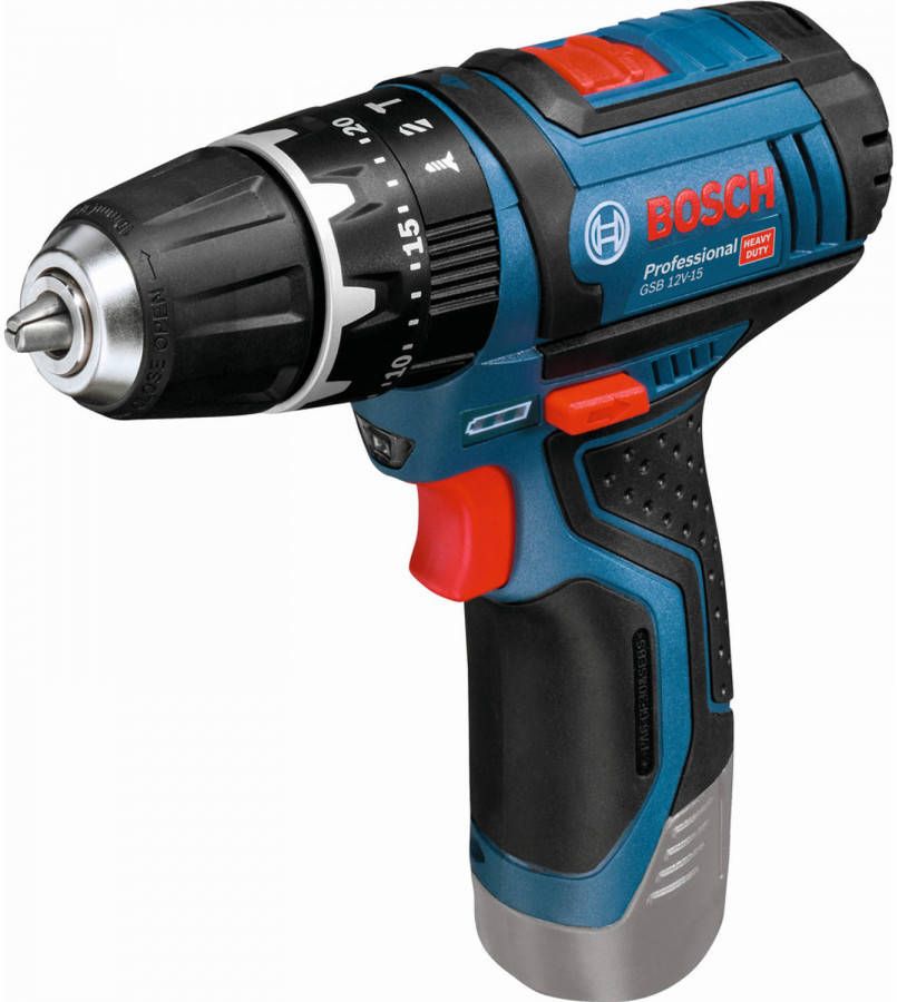 Bosch GSB 12V 15 12V Li Ion accu klopboor -/schroefmachine body in L ...