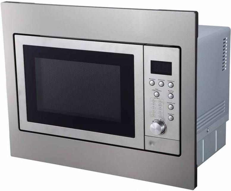 Exquisit Combimagnetron inbouw 25 L zilver EMW2546 - Ovenwebshop.be